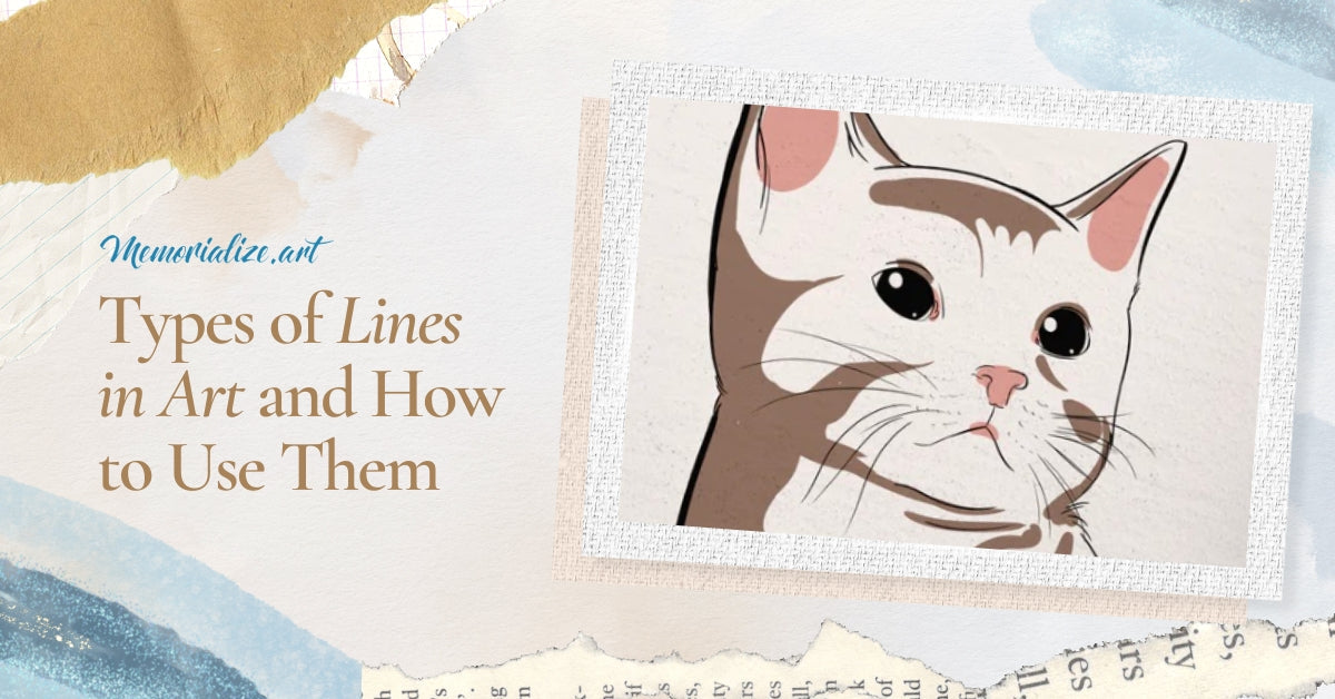 6 Types of Lines in Art and How to Use Them | Memorialize Art